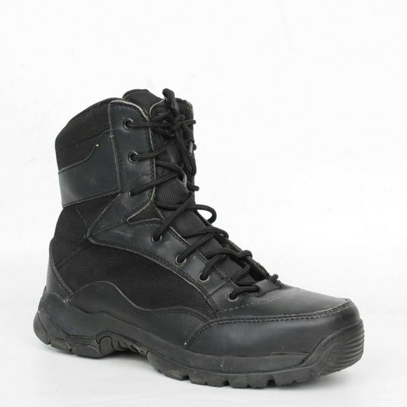 Interceptor | Shoes | Interceptor Black Force Tactical Work Leather ...